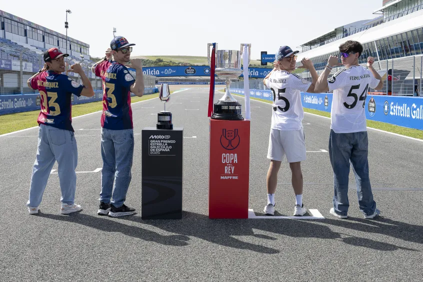 La RFEF y MotoGP unen la Copa del Rey y el GP de España | www.rfef.es
