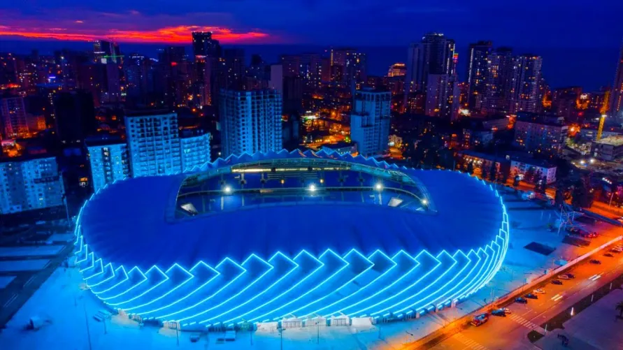 Así es el Batumi Arena, escenario de la final | www.rfef.es
