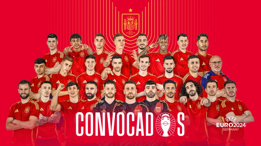 OFFICIAL | Final Spain squad for the Euro 2024 finals | www.rfef.es/en
