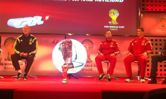 Iniesta, en la presentación de Gol T Mundial: "Estamos preparados para ...
