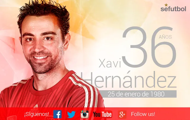 Xavi cumple 36 años y lo repasamos con su álbum en la Selección | www ...