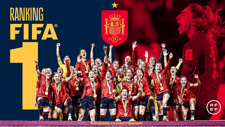 Spain make history and sit on top of the world | www.rfef.es/en