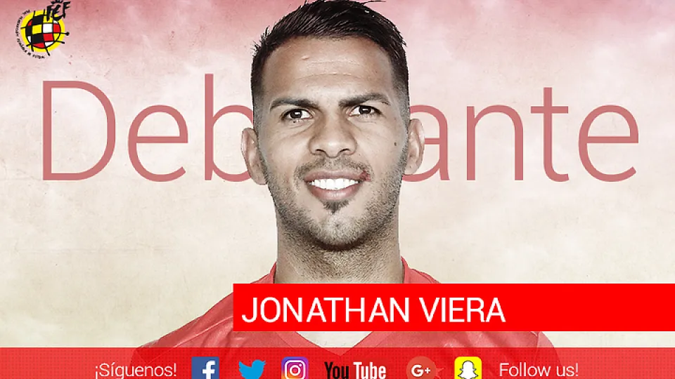 Jonathan Viera se estrena con el combinado nacional | www.rfef.es