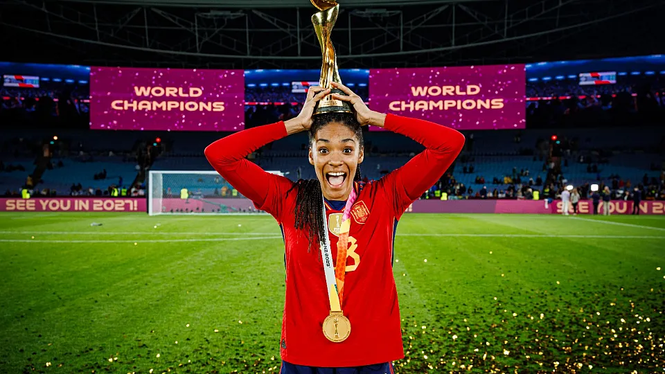 Salma Paralluelo, three World Cup winners’ medals and named best young ...